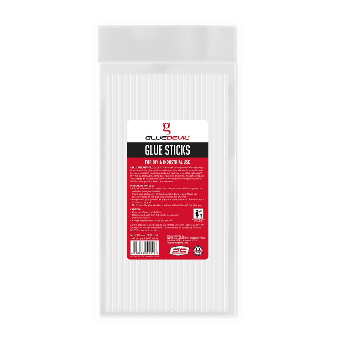Hot Melt Glue Sticks Standard - Glue Devil - Sunpower Hardware